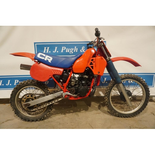 Honda CR250 scrambler. 1983. No docs
