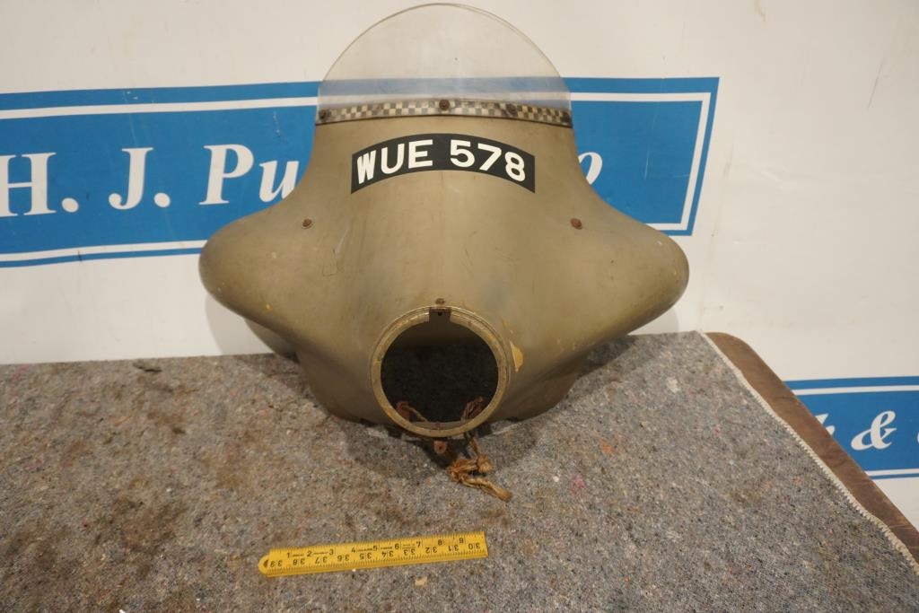 Vintage Avon handlebar fairing, possibly tiger cub