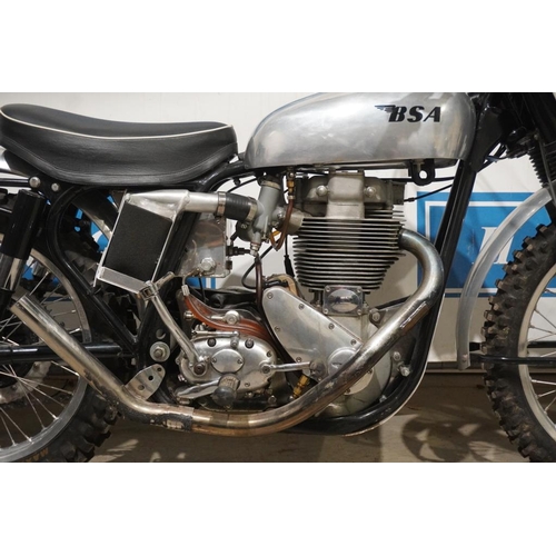 BSA Goldstar scrambler replica. 1954/55, 500cc. scrambler gearbox ...