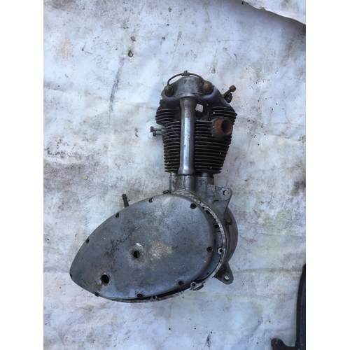 Triumph T20 Tiger Cub project. 1958. 200cc. Includes engine, frame ...