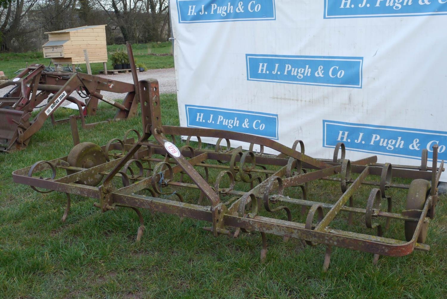 Spring tine cultivator 10ft
