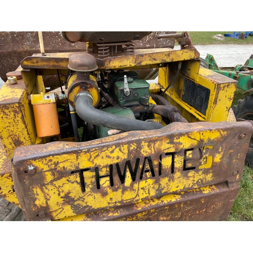 Thwaites 3ton dumper truck, hydraulic tip/steer, Lister PH2 engine ...