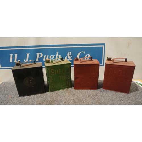 2 Gallon fuel cans- Shell -4