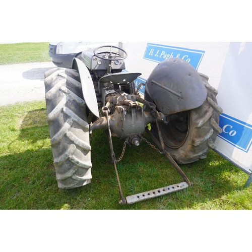 Ferguson TED tractor. Petrol. Barn stored SN. 103210. Reg. FUJ 42. No ...