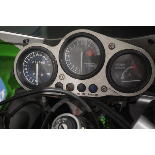 Kawasaki ZX600F Ninja motorcycle. 1995. 600cc. Date first registration ...