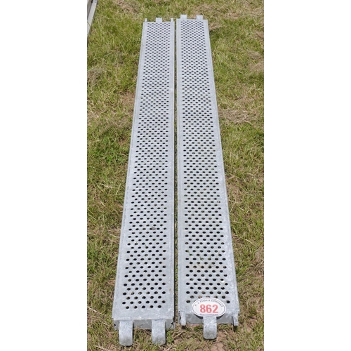 8ft 6" Scaffold ramps -2