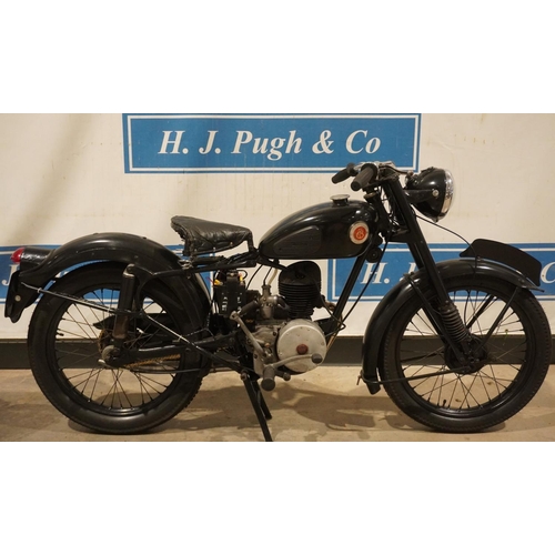 Francis Barnett Falcon 67 motorcycle. 1954, 197cc with Villiers 8E ...