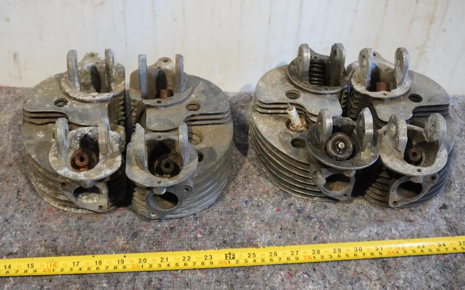 2 Pairs of Matchless 650 heads