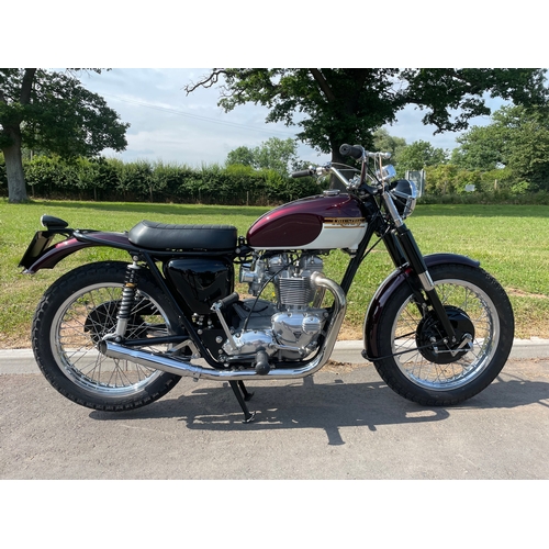 Triumph Bonneville T120R Special. 750cc. Sold originally by Victor ...