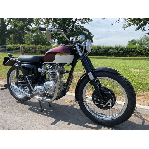 Triumph Bonneville T120R Special. 750cc. Sold originally by Victor ...