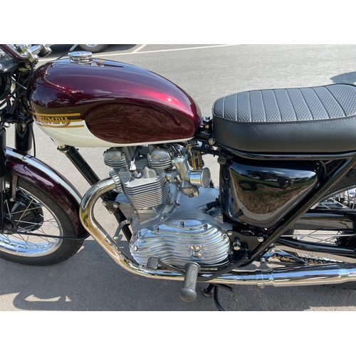 Triumph Bonneville T120R Special. 750cc. Sold originally by Victor ...