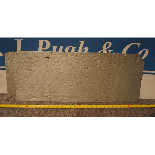 Enamel sign- Thorleys Ovum 12x33"