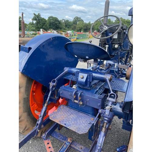 Fordson E27N P6 tractor. 1950 Factory fitted P6. Supplied by Hawkes & Sons of Taunton. Had a full r