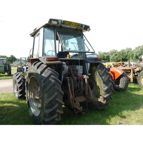 Massey Ferguson 3090 tractor. 4WD. 5300 hours showing. Reg. E384 DGM