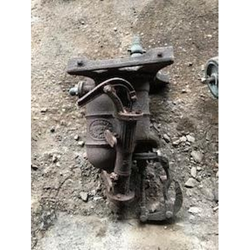 Merry Weather hand fire pump and others