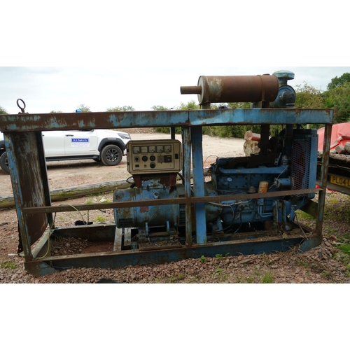 70KVA Generator, 6 cylinder turbo diesel engine