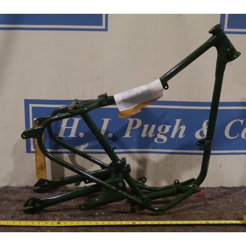 Francis Barnett frame. frame no, 89612, transferable registration. Reg ...