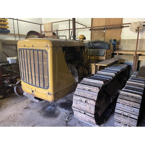 Caterpillar D7 3T crawler tractor. electric start, runs and drives ...