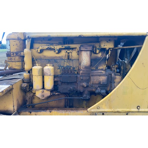 Caterpillar D7 3T crawler tractor. electric start, runs and drives ...