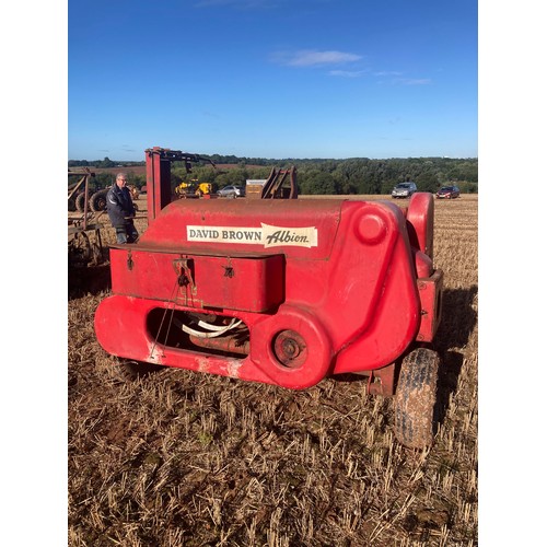 David Brown Albion pick up baler. GWO