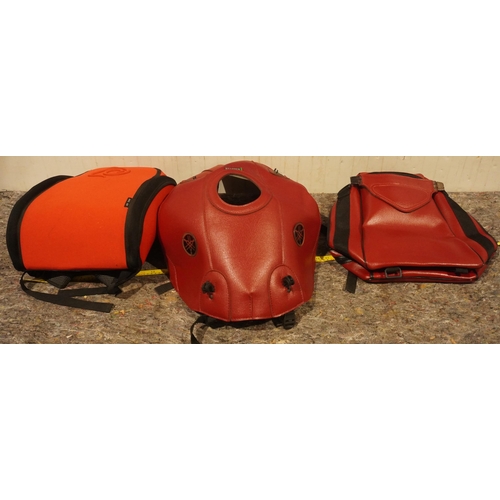 Crag Hoppers bike light rucksack, Baglux tank cover for Yamaha F25 and ...