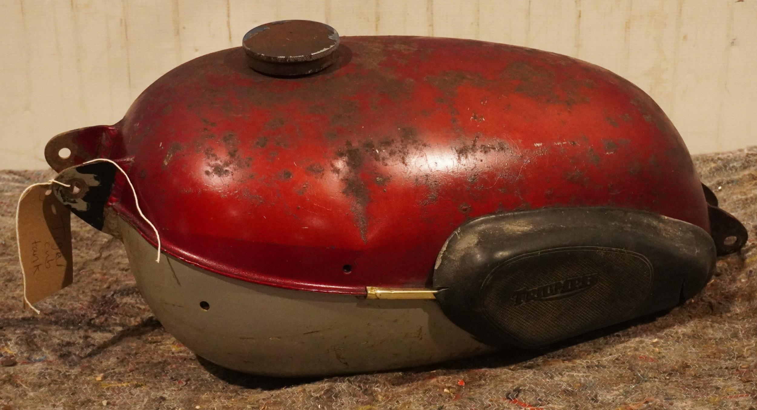 Triumph Tiger Cub fuel tank