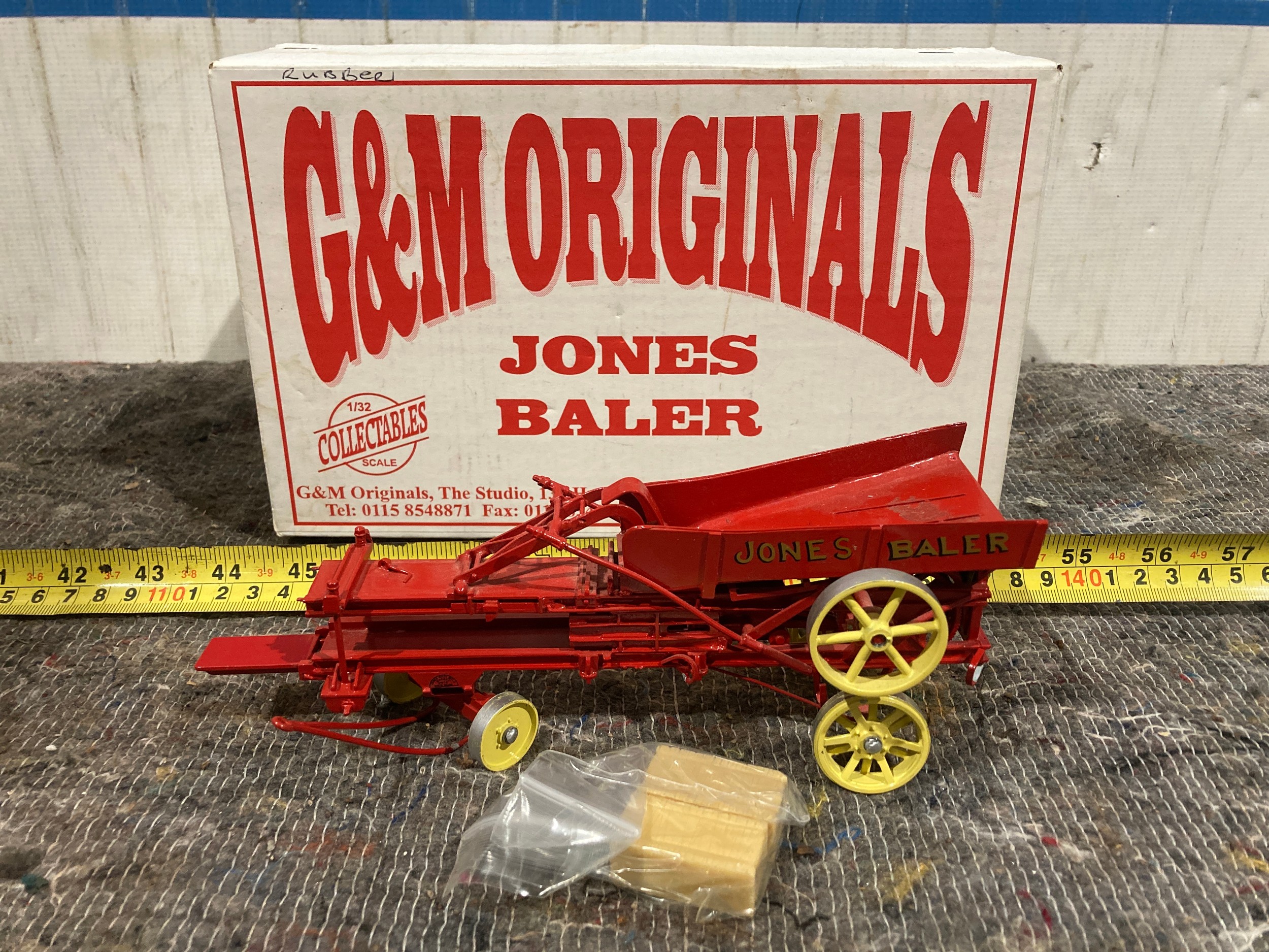 G & M originals Jones baler