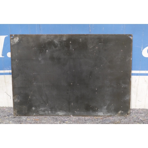 Enamel sign - Ind Coope Customer Car Park 14x20"