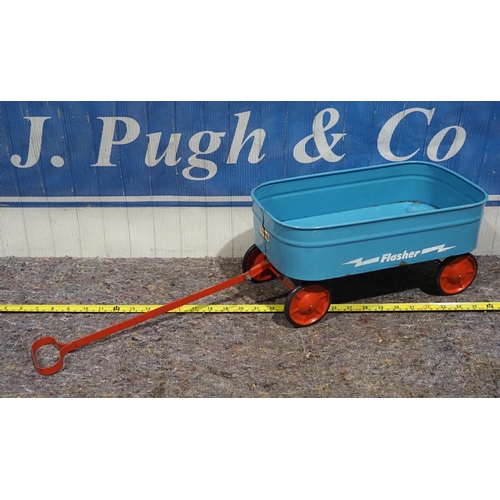 Triang Flasher kids toy cart