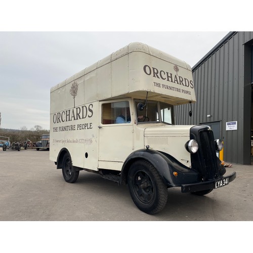 Morris light van. 1948. 2250cc. Driven to sale site. Reg. LYA 341. V5 ...