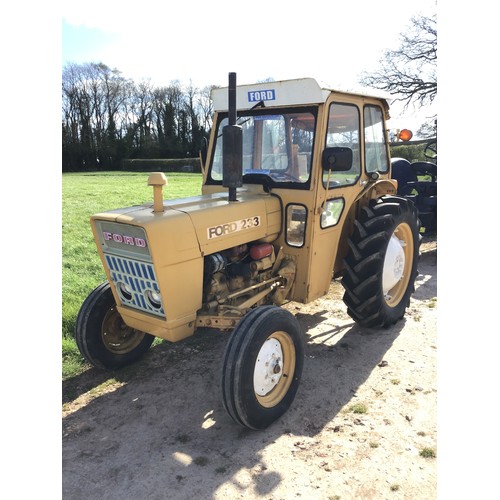 Ford 233 Industrial tractor. Runs and drives. Fitted with Ficco cab ...