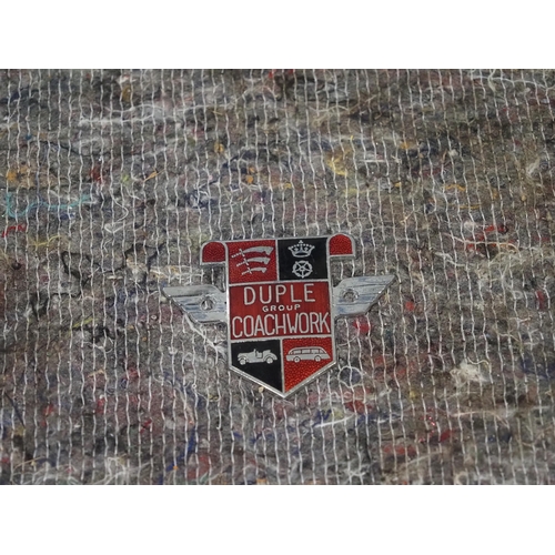 Duple Group Coachwork enamel badge, small