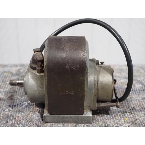 Early Lucas magneto, type KSA1