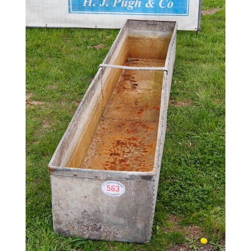 Riveted water trough 8ft