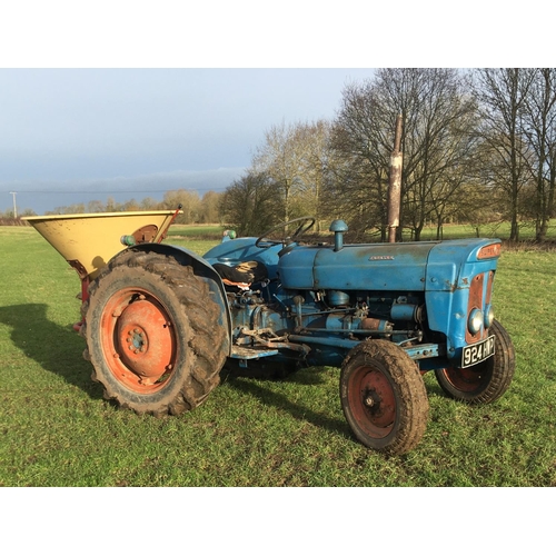 Fordson Super Dexta tractor. 1962. Good ex farm working machine