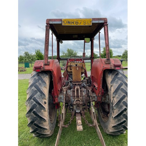 Massey Ferguson 188 tractor. First time starter. PAVT rear wheels, cast ...