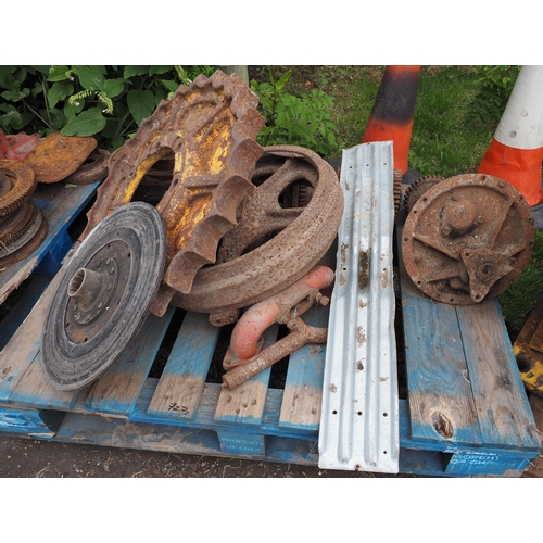 International crawler parts