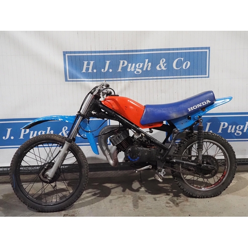 Honda MT50 motorcycle project. Runs and rides