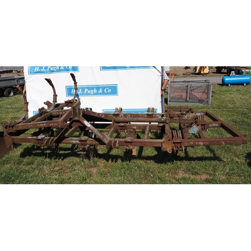 Parmiter folding spring tines