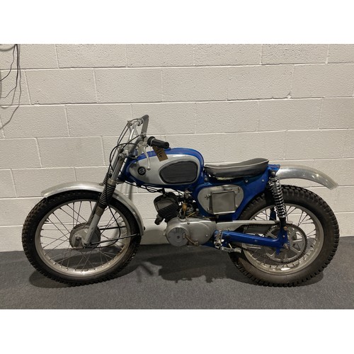 Gaunt Suzuki trials motorcycle 120cc. Has been dry stored and not run ...