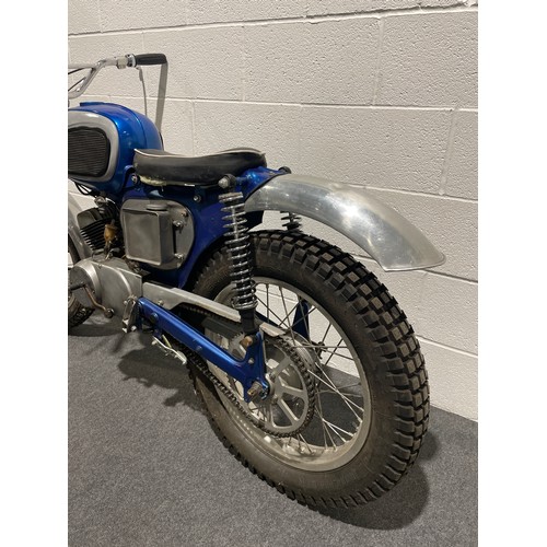 Gaunt Suzuki trials motorcycle 120cc. Has been dry stored and not run ...