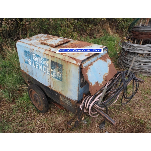 Generator welder set