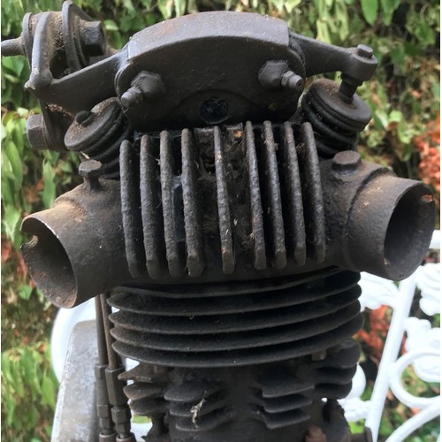 1936 Rudge Special 500cc Engine with Full Radial head. This is an ...