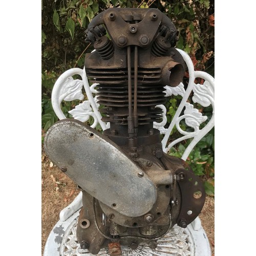 1936 Rudge Special 500cc Engine with Full Radial head. This is an ...