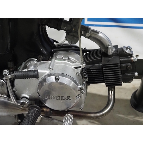Honda C200 motorcycle. 1964. 90cc Reg. 412 EFD. V5 and keys