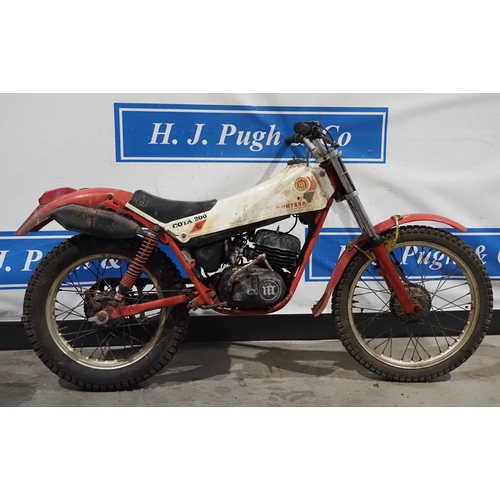 Montesa Cota 200 motorcycle. No docs.