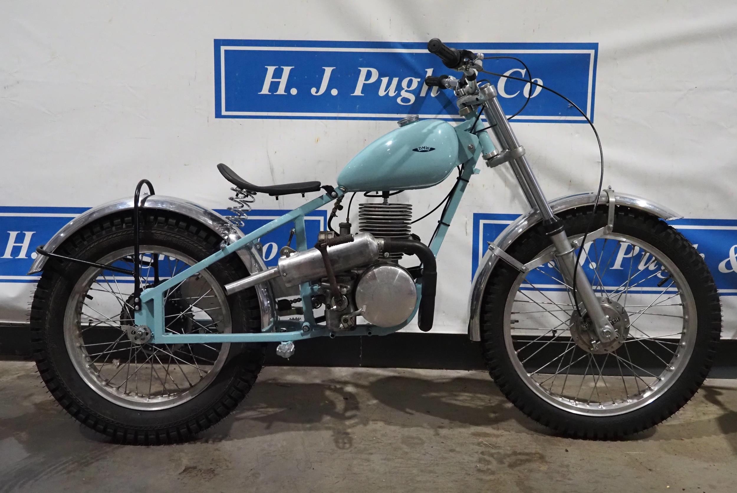 DMW Ajax Trials motorcycle. 1952/3. 250cc. Engine No- O61B494-2 ...