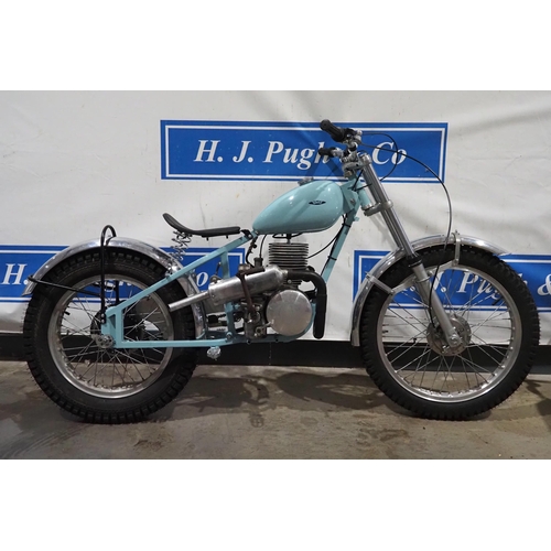 DMW Ajax Trials motorcycle. 1952/3. 250cc. Engine No- O61B494-2 ...