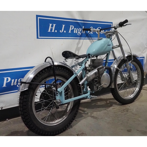 DMW Ajax Trials motorcycle. 1952/3. 250cc. Engine No- O61B494-2 ...