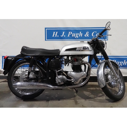 Norton Dominator 650ss motorcycle. 1963. Engine No- 18SS/105608/P ...